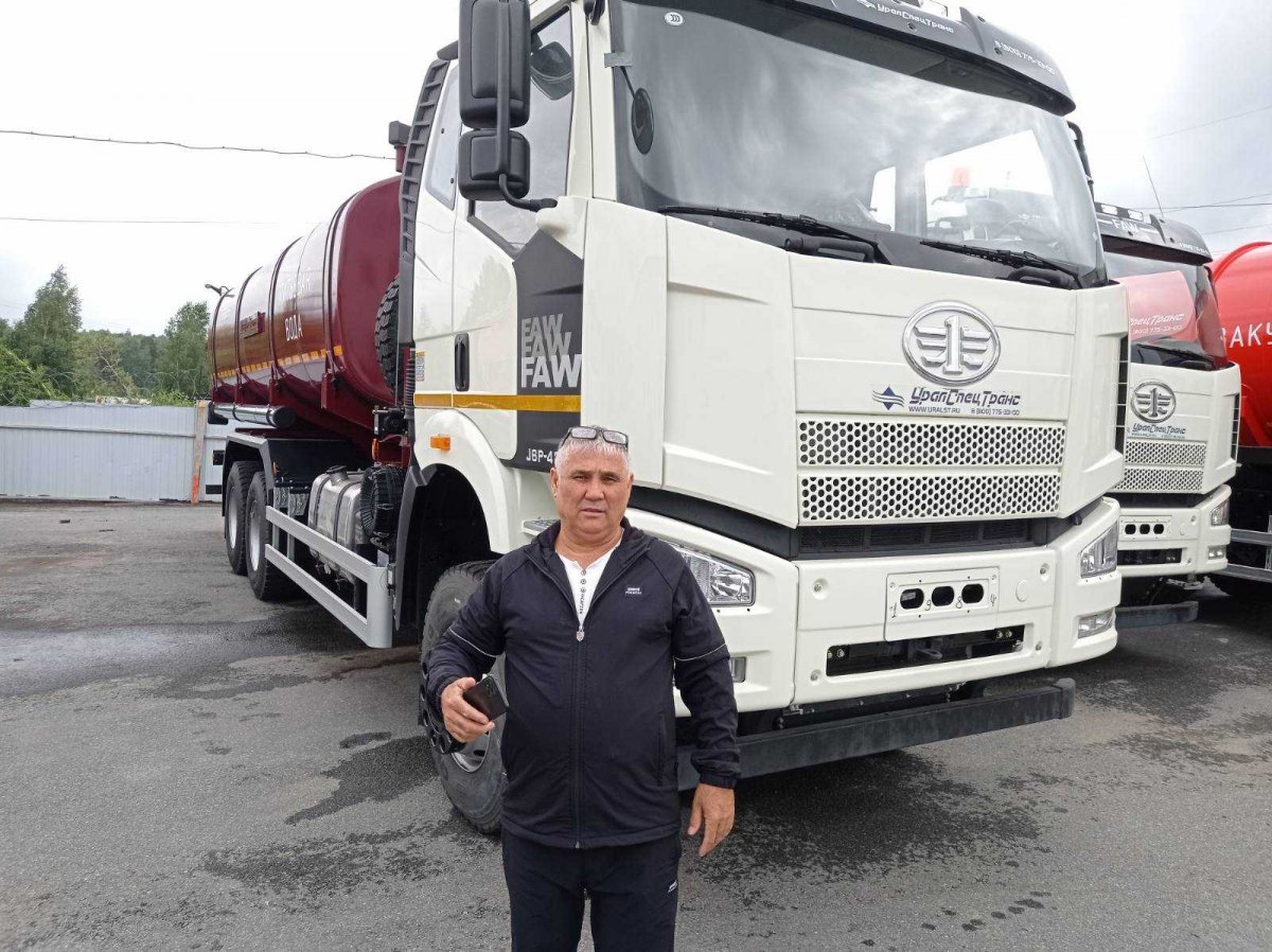 АЦПТ-18-3Н УСТ 5453 FAW 3250 (6х6) КБ 4800, насос, нерж/ЛКП код модели: 9016 | Купить АЦПТ FAW ...